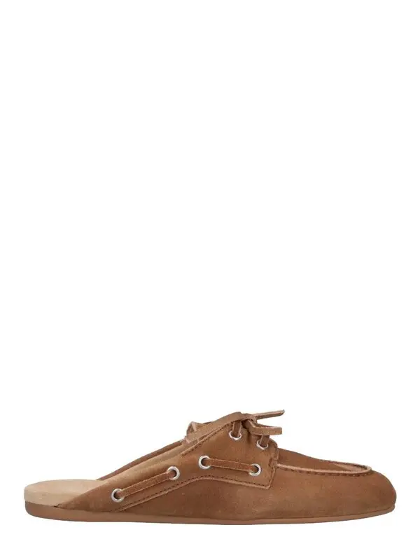 Miu Miu Suede Mules - Brown