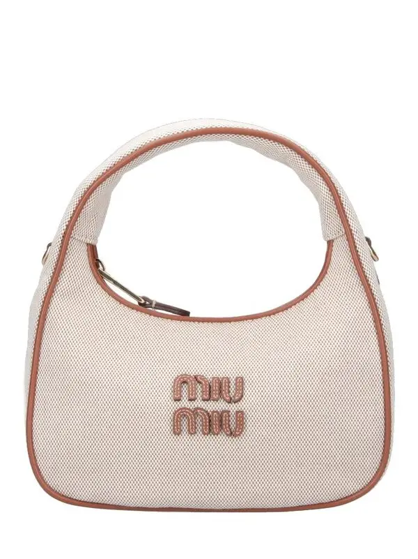 Miu Miu Mini Hobo Bag - Cream
