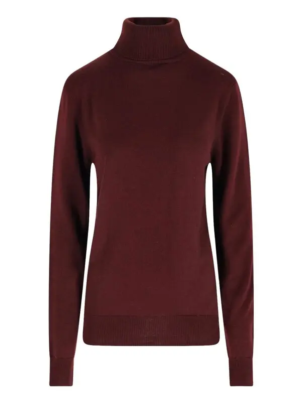 THE FRANKIE SHOP Eve Merino Wool Sweater - Red