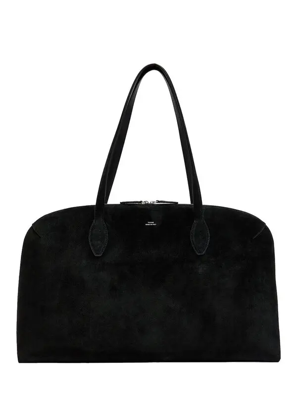TOTEME Day Suede Tote - Black