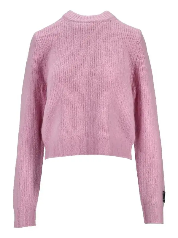B.B. WALACE Crew Neck Sweater - Pale Pink