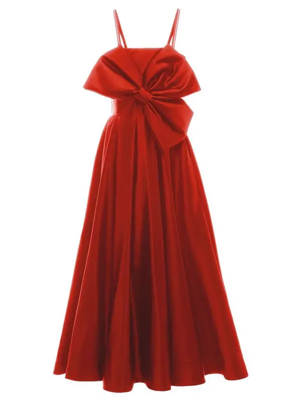 TULLEEN Liana Taffeta Gown - Red