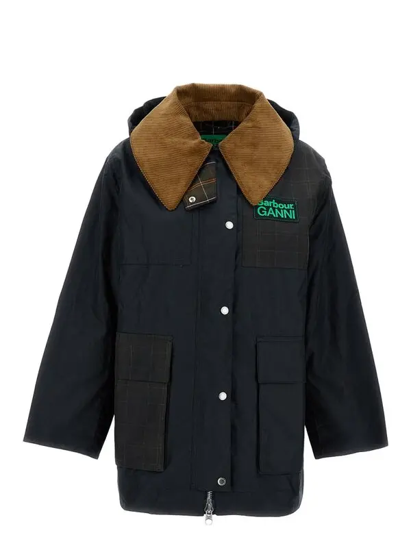 Barbour X Ganni Duffle Coat - Multicolor