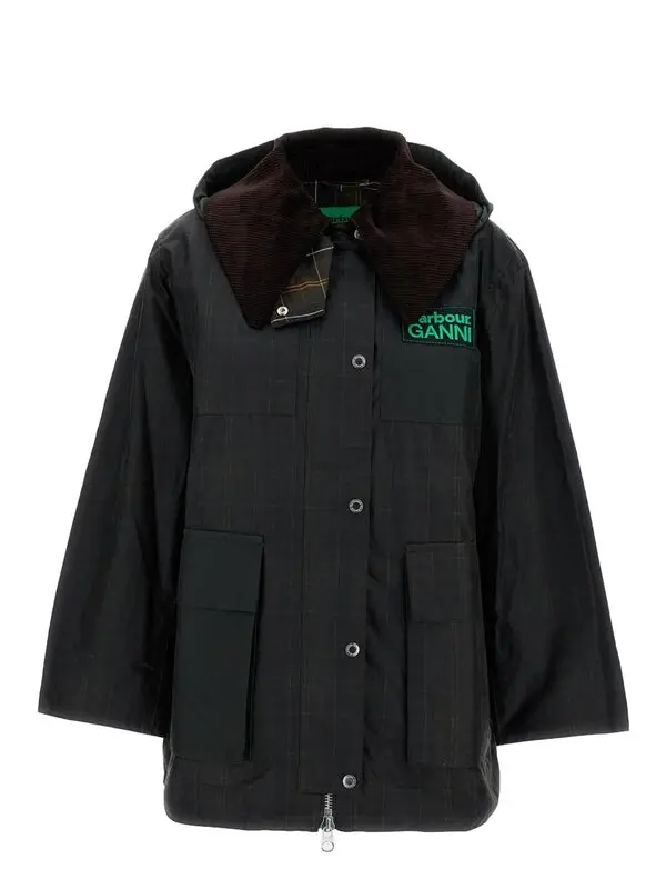 Barbour X Ganni Duffle Coat - Multicolor