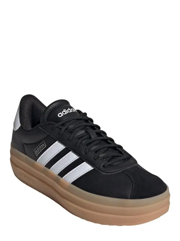 Adidas Platform Sneakers - Core Black / Cloud White / Cyber Metallic
