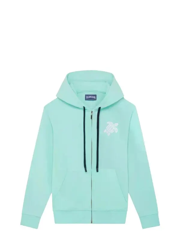 Vilebrequin Logo-embroidered Hoodie - Green