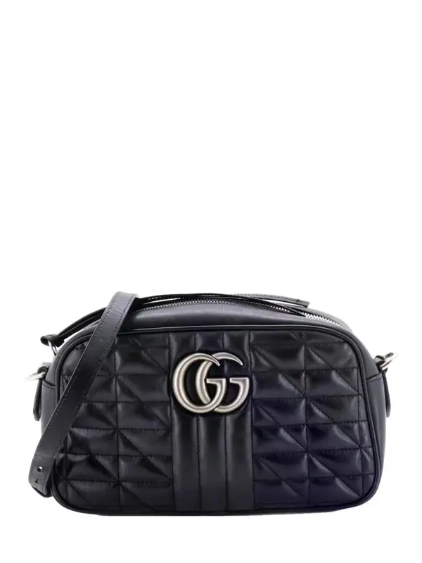 Gucci Gg Marmont Small Crossbody Bag - Black