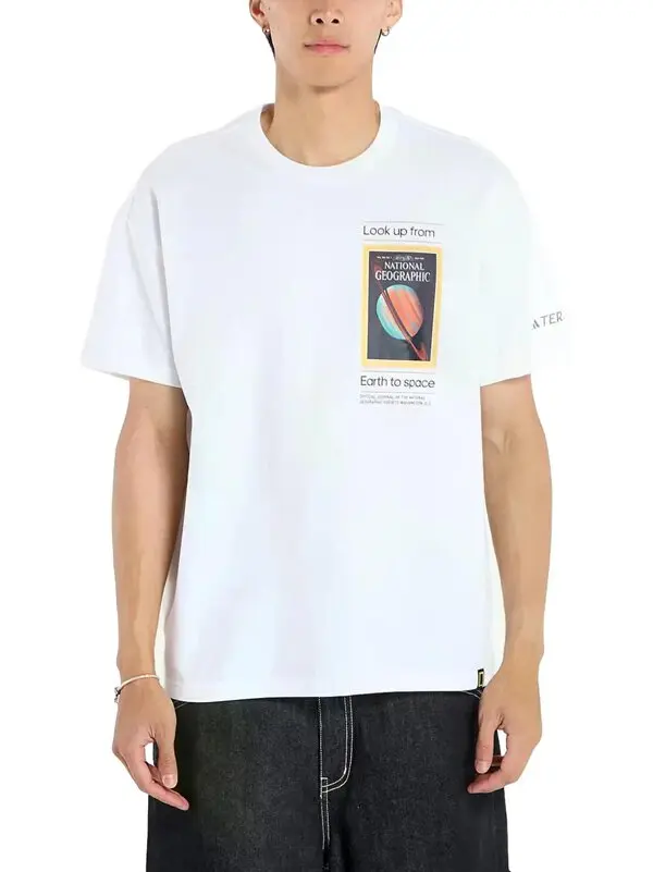 Adidas X ©national Geographic Aeroready Graphic T-shirt - White
