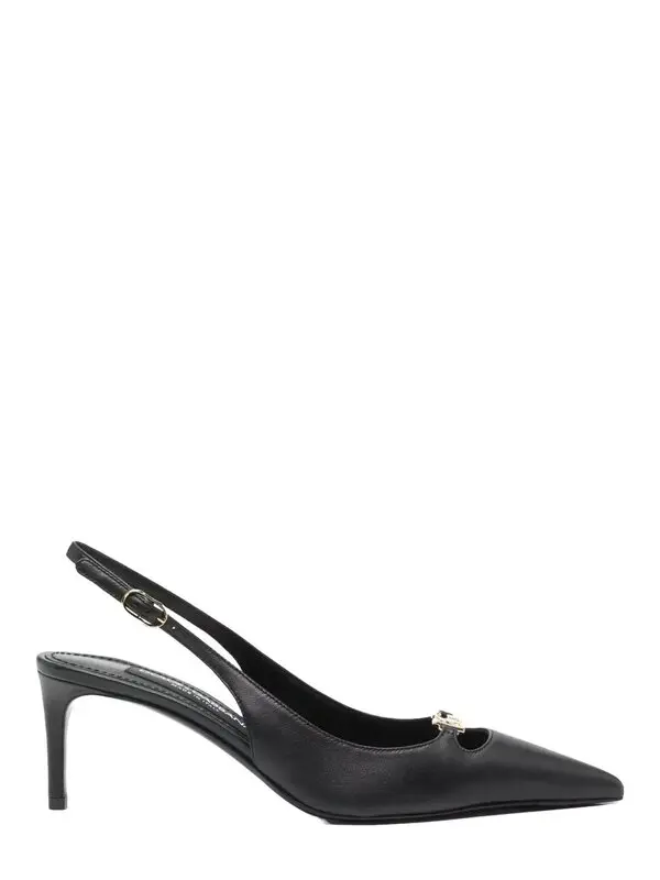 Dolce & Gabbana Buckled Heeled Pumps - Black