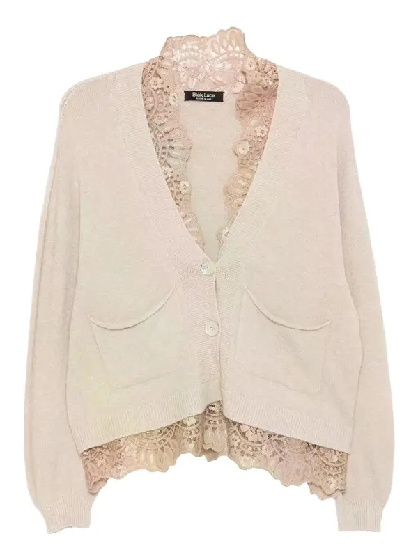 BLAKLACE Button-up Cardigan - Neutrals