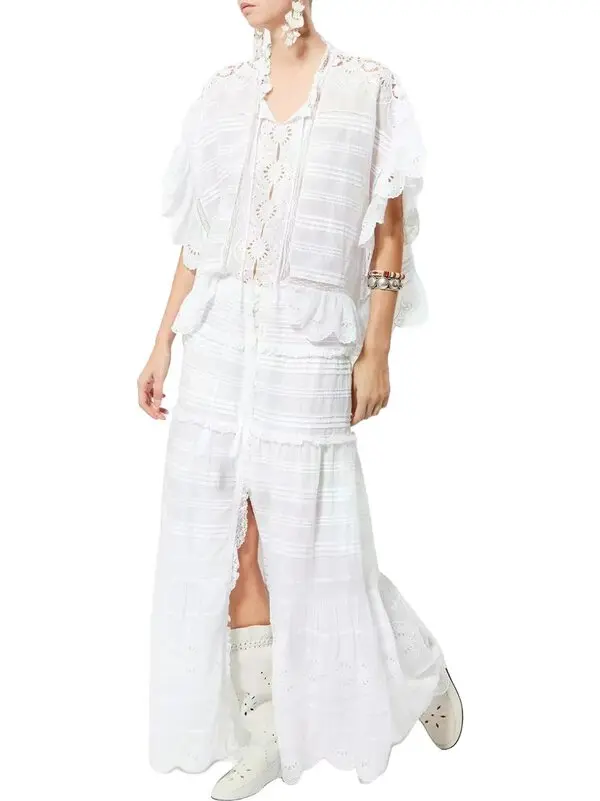 MARANT ETOILE Paoline Skirt - White