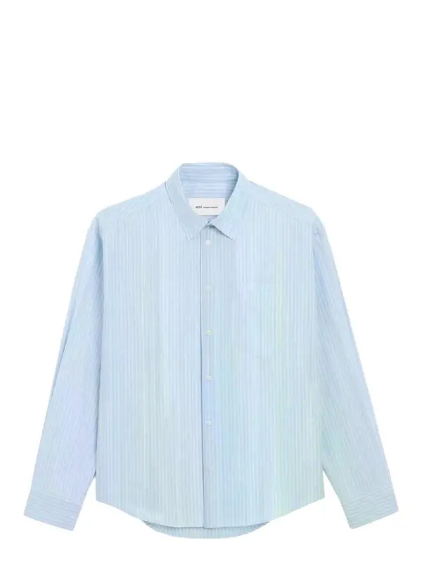 Ami De Coeur Striped Shirt - Blue