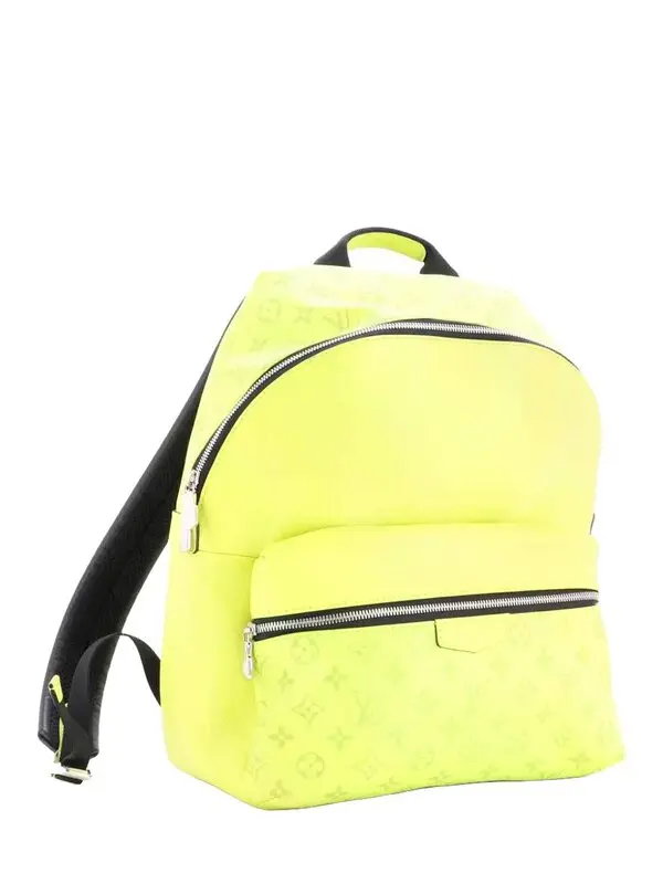 LOUIS VUITTON Discovery Monogram Taigarama Pm Backpack - Yellow