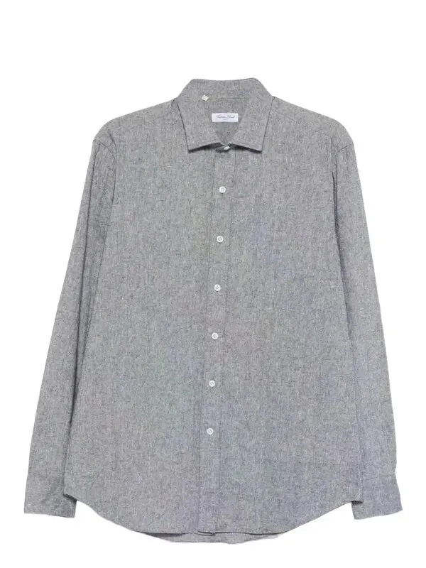 SALVATORE PICCOLO Cotton Shirt - Grey