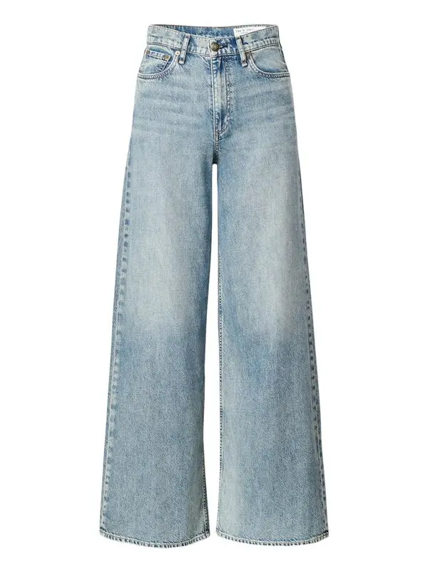 Rag & Bone Featherweight Sofie High-rise Wide Jeans - Theo