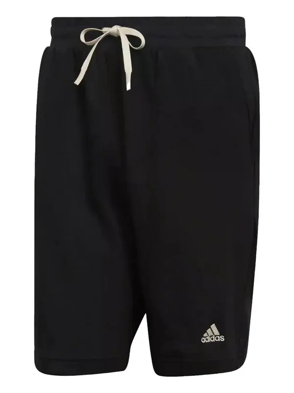 Adidas Studio Lounge Track Shorts - Black