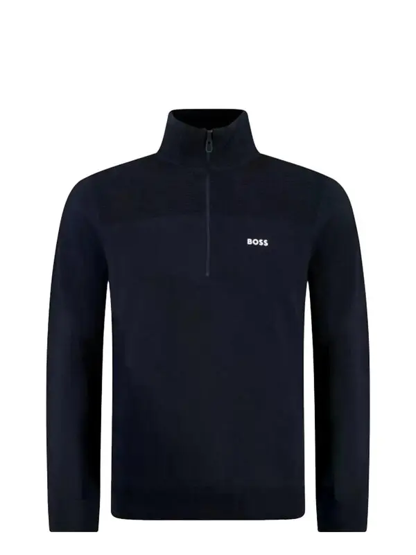 Hugo Half-zip Sweatshirt - Blue