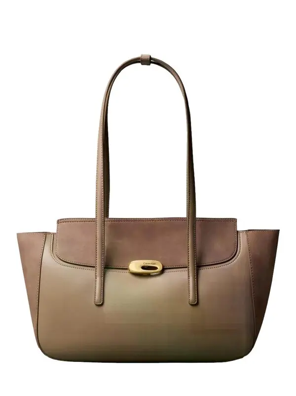 Calvin Klein Top-handle Shoulder Bag - Neutrals