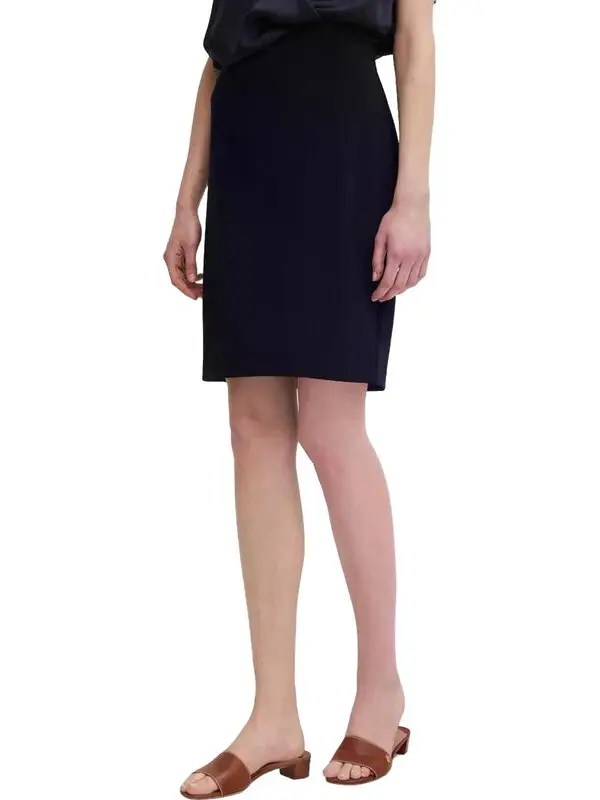 Joseph Ribkoff Mini Pencil Skirt - Blue