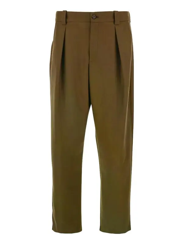 A.p.c. Renato Pleated Trousers - Brown
