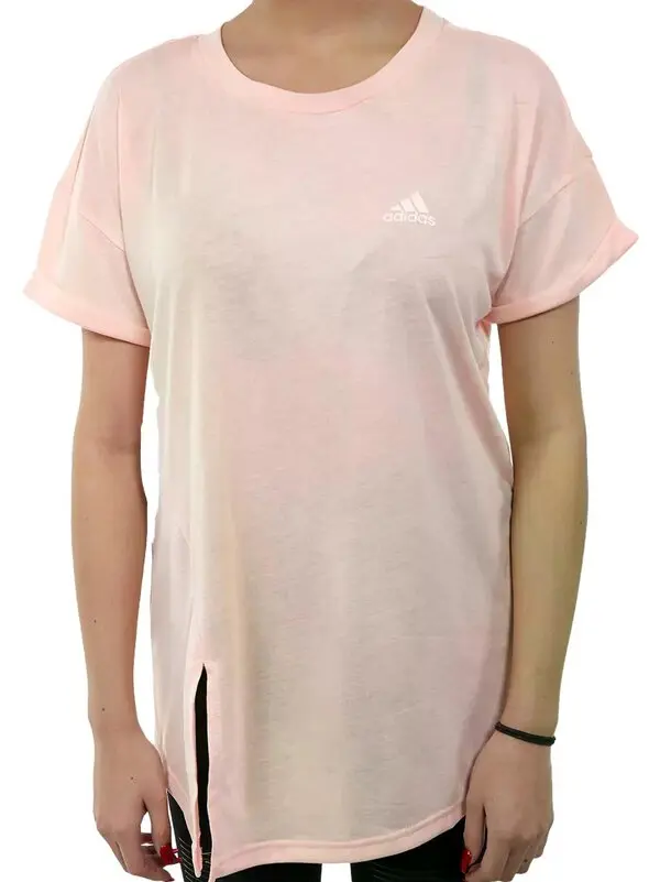 Adidas Side-slit T-shirt - Pink