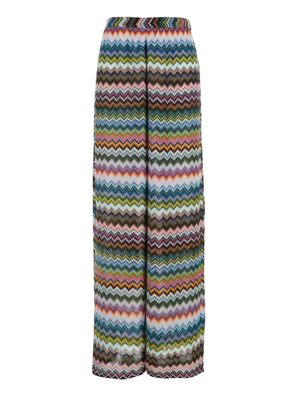 Missoni Chevron Trousers - Blue