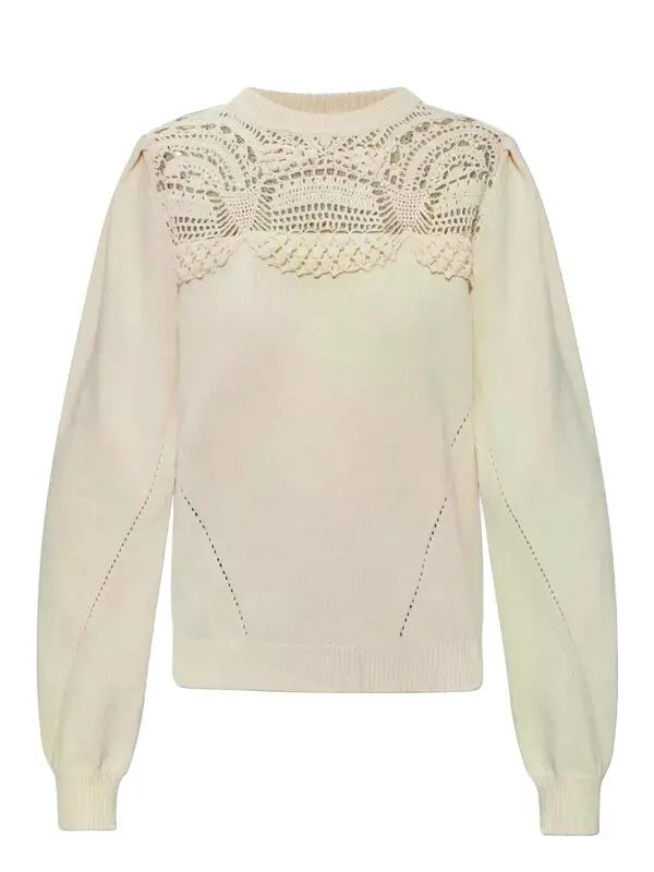 Ulla Johnson Crochet Sweater - Neutrals