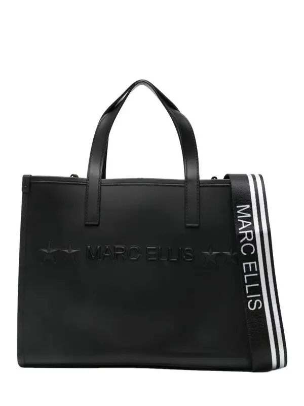 MARC ELLIS Logo Tote Bag - Black
