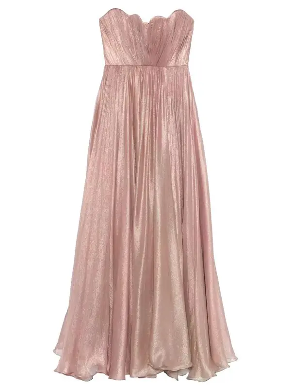 M.MARQUISE Strapless Maxi Dress - Pink