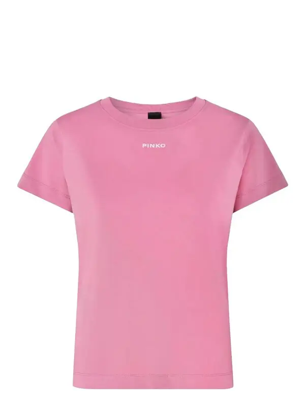 Pinko Logo T-shirt - Pink