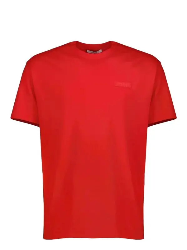 Givenchy Logo-patch Short-sleeve T-shirt - Red