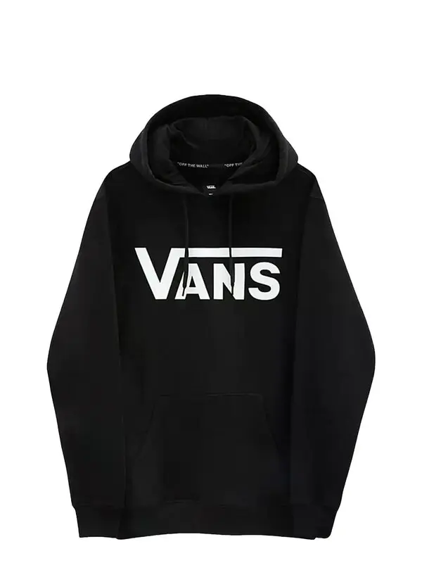 VANS Logo-print Hoodie - Black