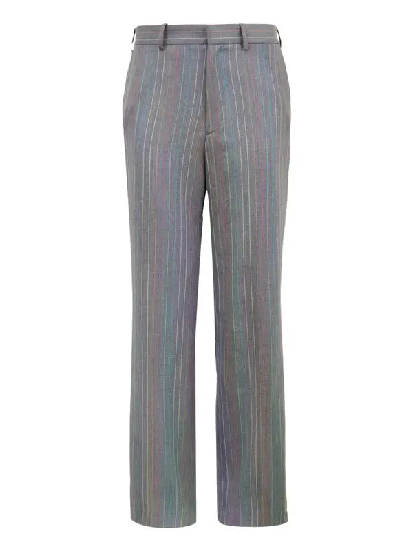 Mira Mikati Striped Trousers - Grey