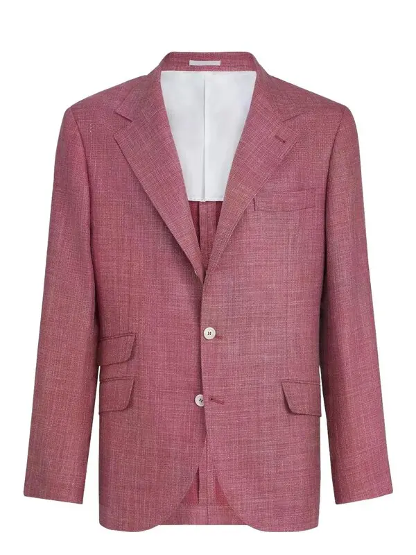 Brunello Cucinelli Single-breasted Blazer - Pink