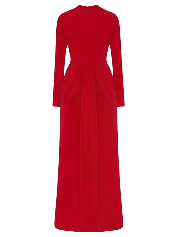 THE ROW Anselm Maxi Dress - Red