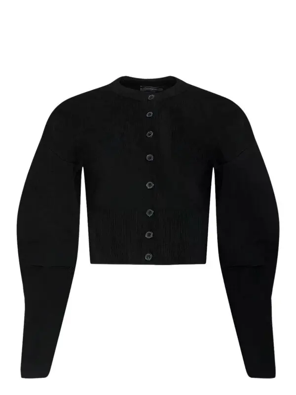 Wardrobe.NYC Matte Cardigan - Black