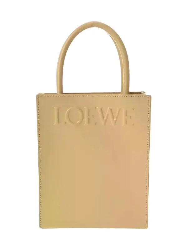 Loewe Embossed Tote - Neutrals