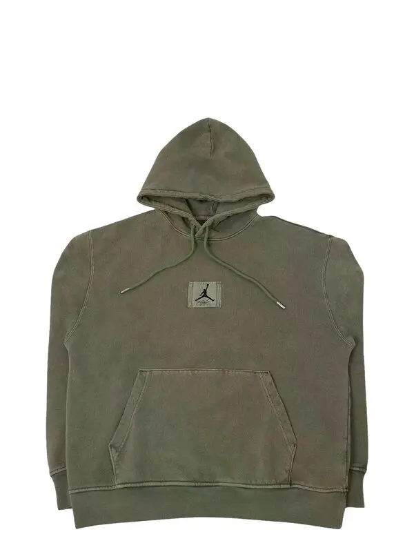 JORDAN Kangaroo-pocket Hoodie - Green