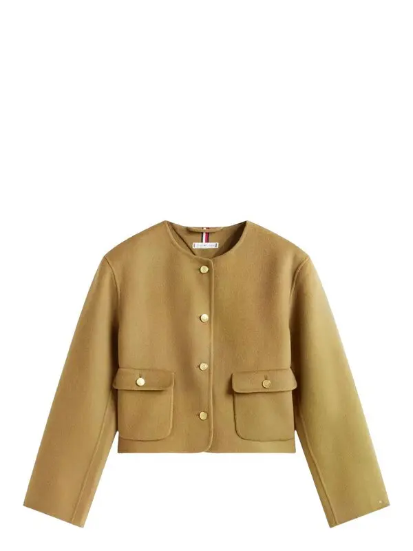Tommy Hilfiger Button-fastening Jacket - Brown