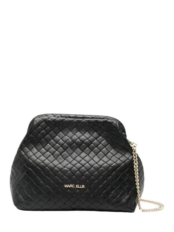 MARC ELLIS Arlena M Plot Detachable-chain Clutch Bag - Black