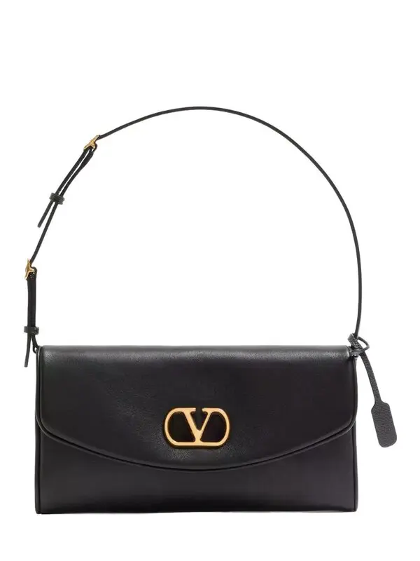 Valentino Garavani Vlogo Signature Small Shoulder Bag - Black