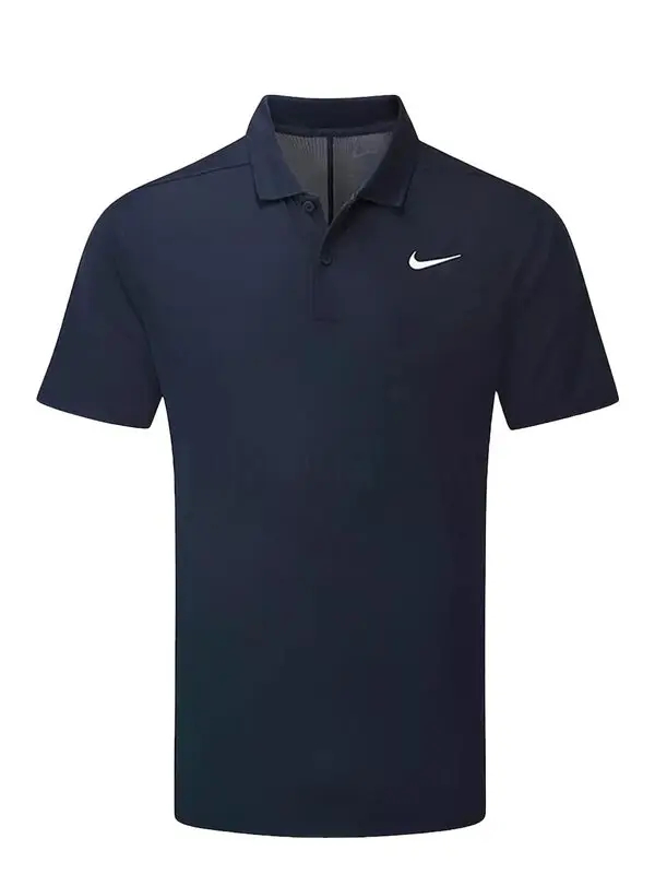 Nike Victory Logo Golf Polo Shirt - Blue