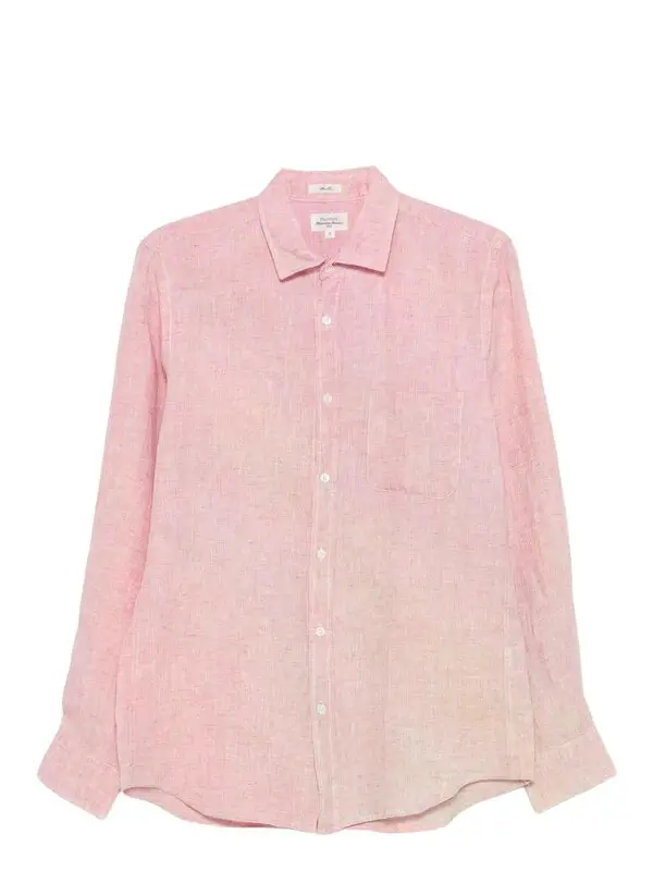 Hartford Linen Shirt - Pink