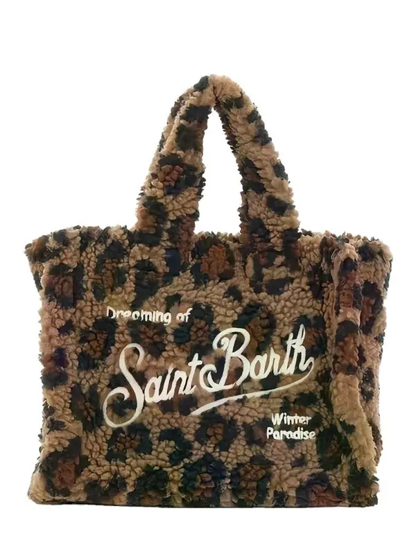MC2 SAINT BARTH Animal-print Tote Bag - Brown