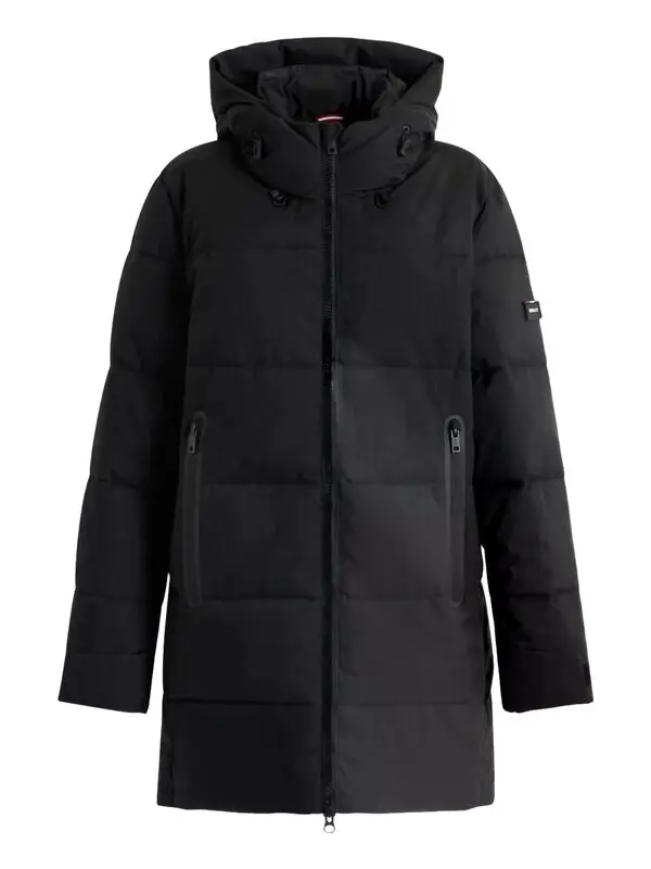 Bally Zip-fastening Parka With Hood - Black