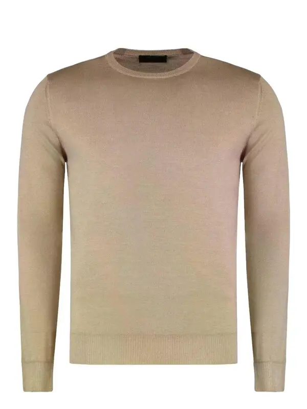 MOORER Ovieto-xw Crew-neck Sweater - Neutrals