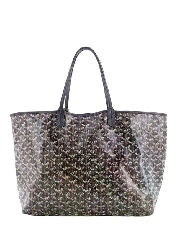 Goyard Saint Louis Coated Canvas Pm Tote Bag - Black