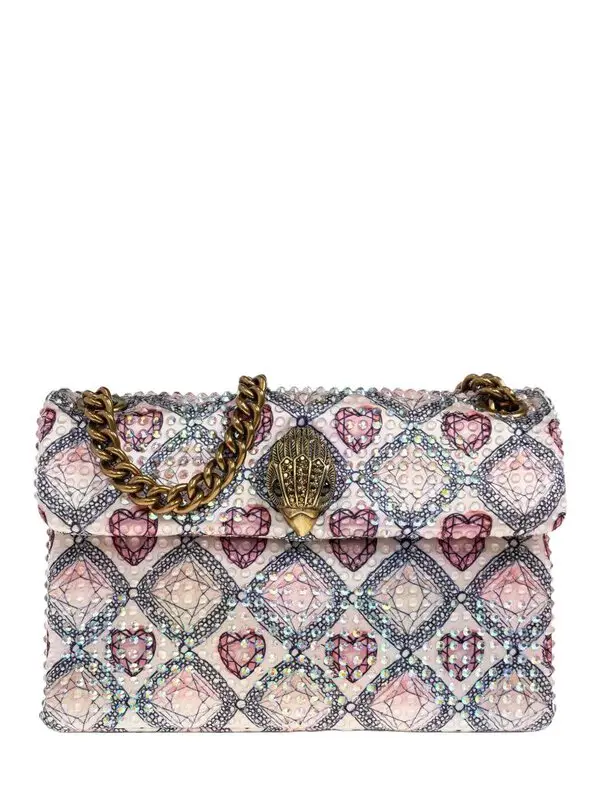 Kurt Geiger Kensington Mini Bag With Chain Strap - Pink