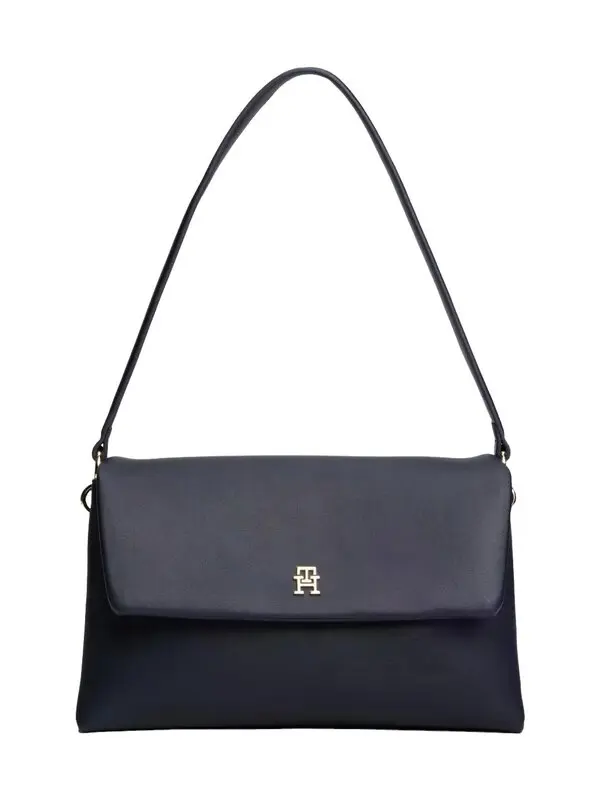 Tommy Hilfiger Logo-plaque Shoulder Bag - Blue