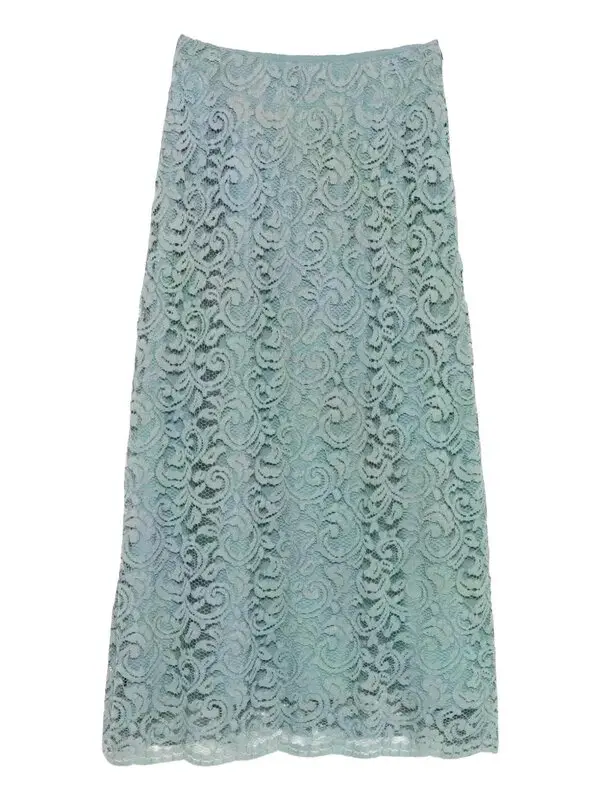 BLAKLACE Lace Skirt - Blue
